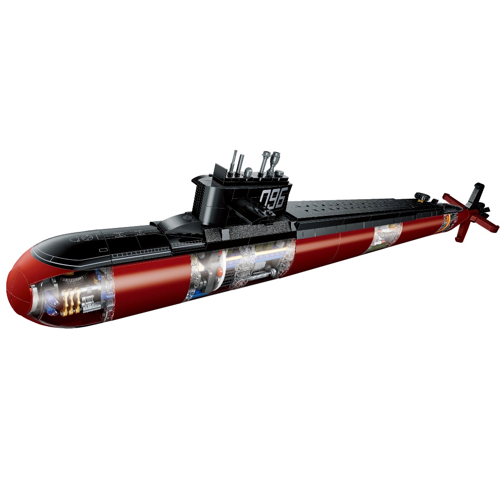 QMAN 23020 – Bộ Lắp Ráp Mô Hình Tàu Ngầm Type-096, Đồ Chơi Xếp Hình ...