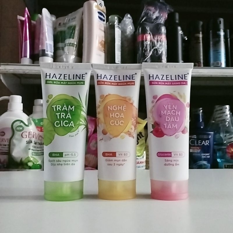 Sữa rửa mặt Hazeline 100g chiết xuất thiên nhiên ngăn ngừa mụn hiệu quả ...
