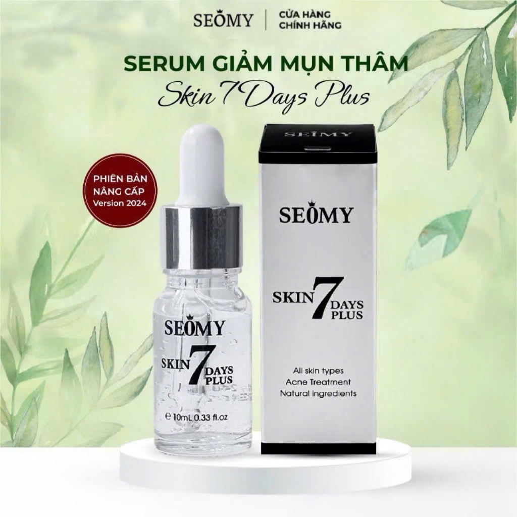 Serum giảm mụn thâm Seomy - Skin 7 Days Plus 10ml | Shopee Việt Nam