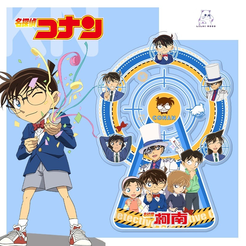 Standee Conan Thám tử lừng danh / Mô hình Standee Bánh xe đu quay trang ...