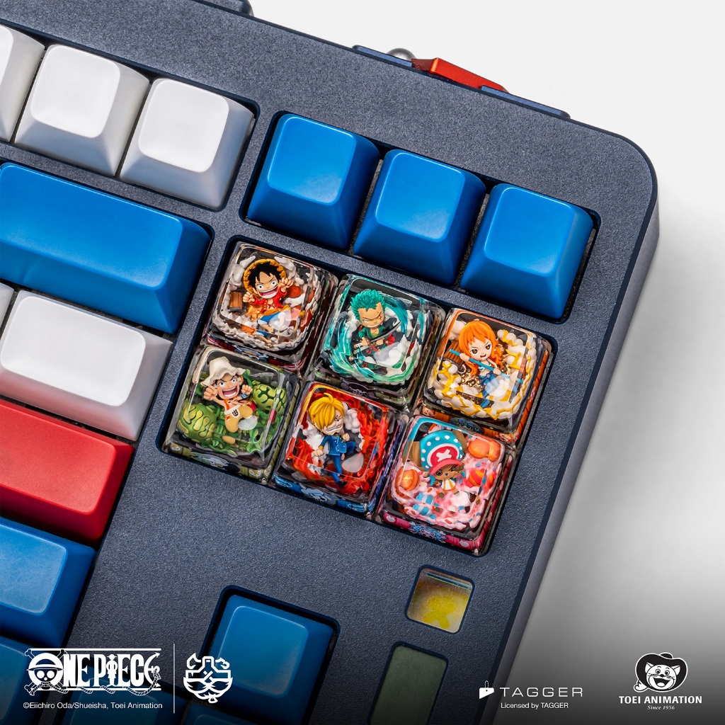 Keycap Artisan bàn phím cơ Dwarf Factory - One Piece | Shopee Việt Nam