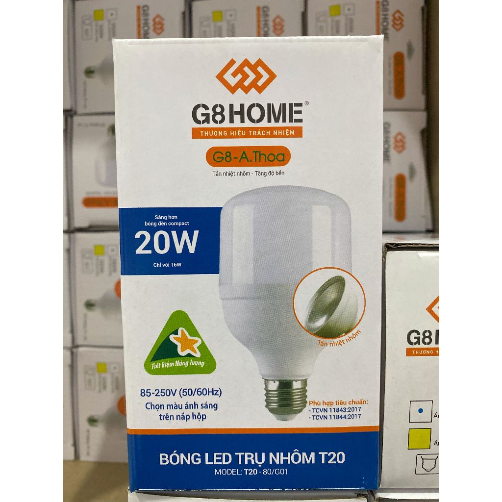 Bóng đèn led G8 đủ các công suất 60W 50W 40W 30W 20W 15W 10W 5W Màu ...
