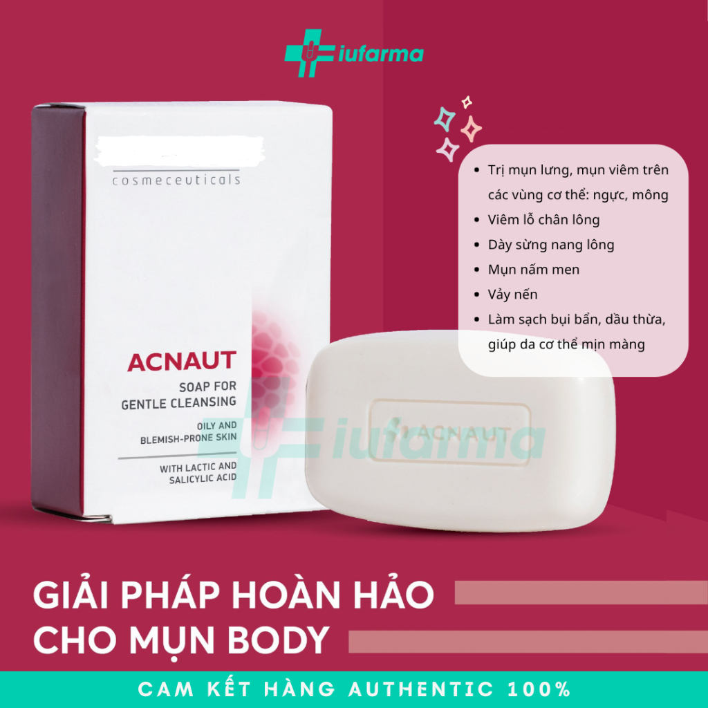 [TẶNG TÚI TẮM ĐỰNG SOAP] Xà phòng Biotrade giảm mụn cơ thể, mụn lưng ...