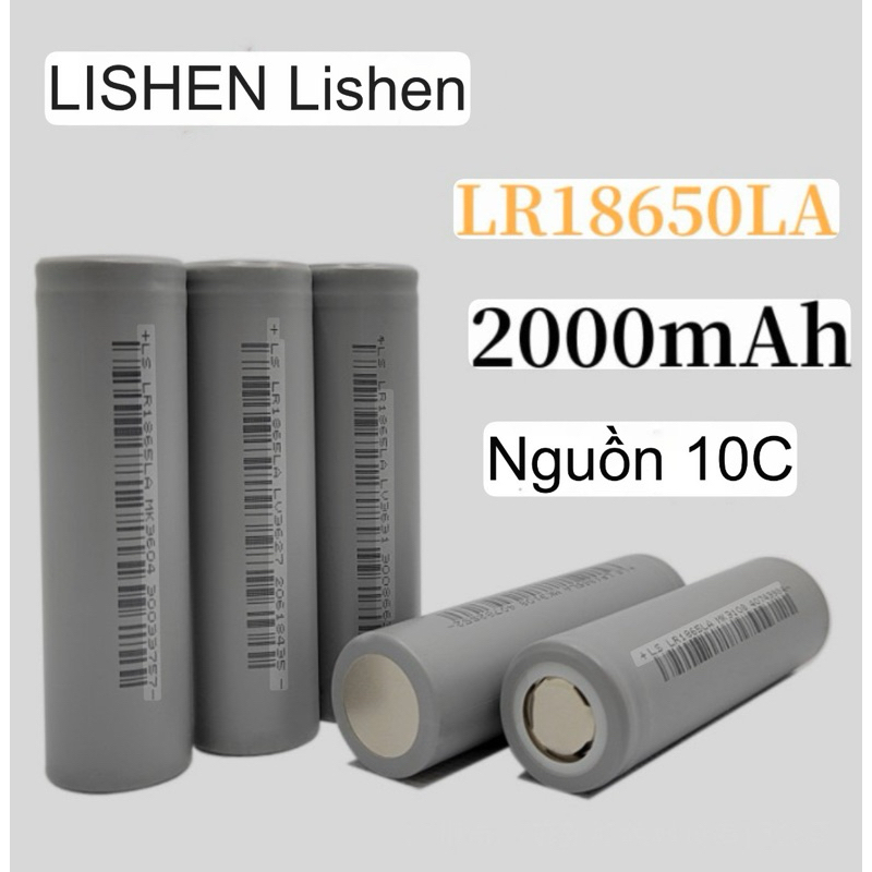 PIN 18650 LISHEN LA 2000mah | Shopee Việt Nam