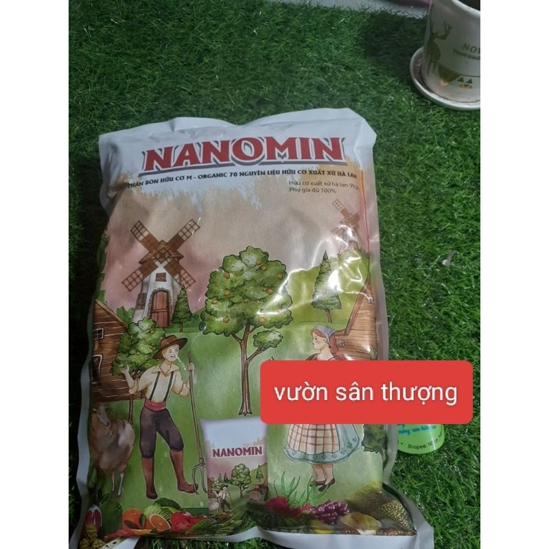 Phân Bón Hữu Cơ M Organic Nanomin ( Gói 1 KG) Nguyên Liệu Nhập Khẩu Hà ...