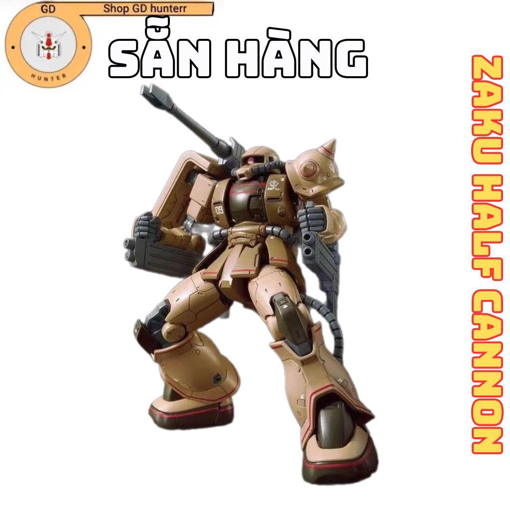 [CÓ HÀNG] Mô hình lắp ráp HG Zaku MS-06CK Half Cannon ( Tặng Base Và Decan ) | Shopee Việt Nam