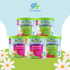 Bột ăn dặm Delimax hộp 250gr vị mặn và vị ngọt, bột dinh dưỡng giúp bé ...