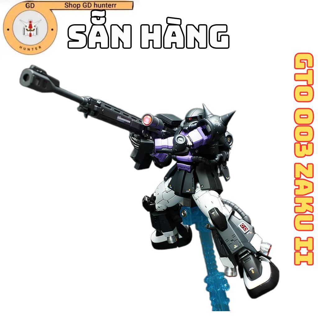 Mô Hình Lắp Ráp HG GTO 003 Zaku II Fighter High Mobility Type (Gaia / Mash Custom) ( Tặng Base ...