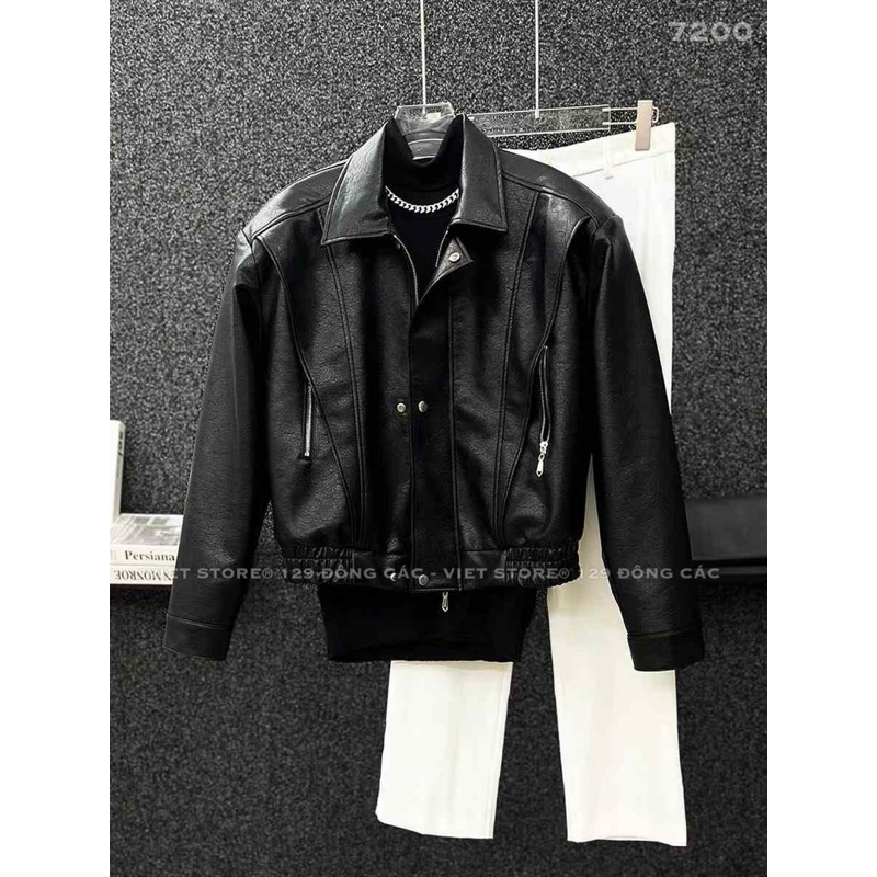 Áo Khoác Da 7200 Nam Nữ VIET STORE | Shopee Việt Nam