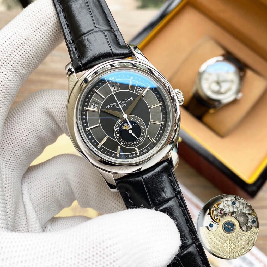 Đồng Hồ Nam patek philippe Complications PA35 Case 40mm Máy Cơ ...