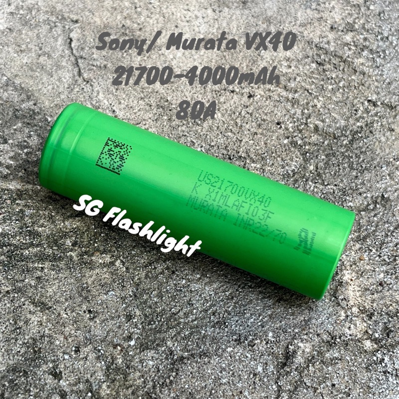Pin 21700 xả cao Sony/Murata VX40 dung lượng 4000mAh xả 80A US21700VX40 ...