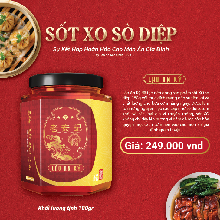 Sốt XO Sò Điệp 180G - LAOANKEE - Thượng Hạng | Shopee Việt Nam