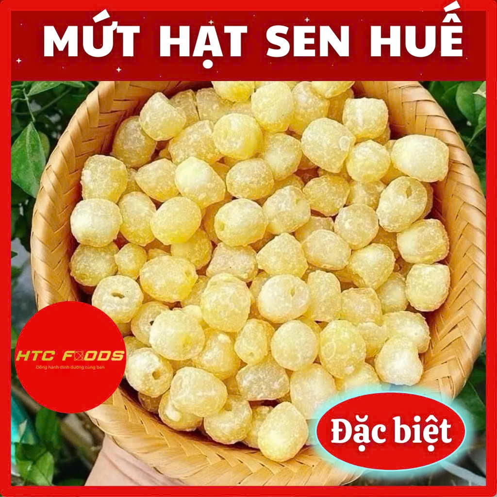 Mứt hạt sen Huế nhà làm loại đặc biệt thơm ít đường, bở bùi, mứt Tết ăn ...