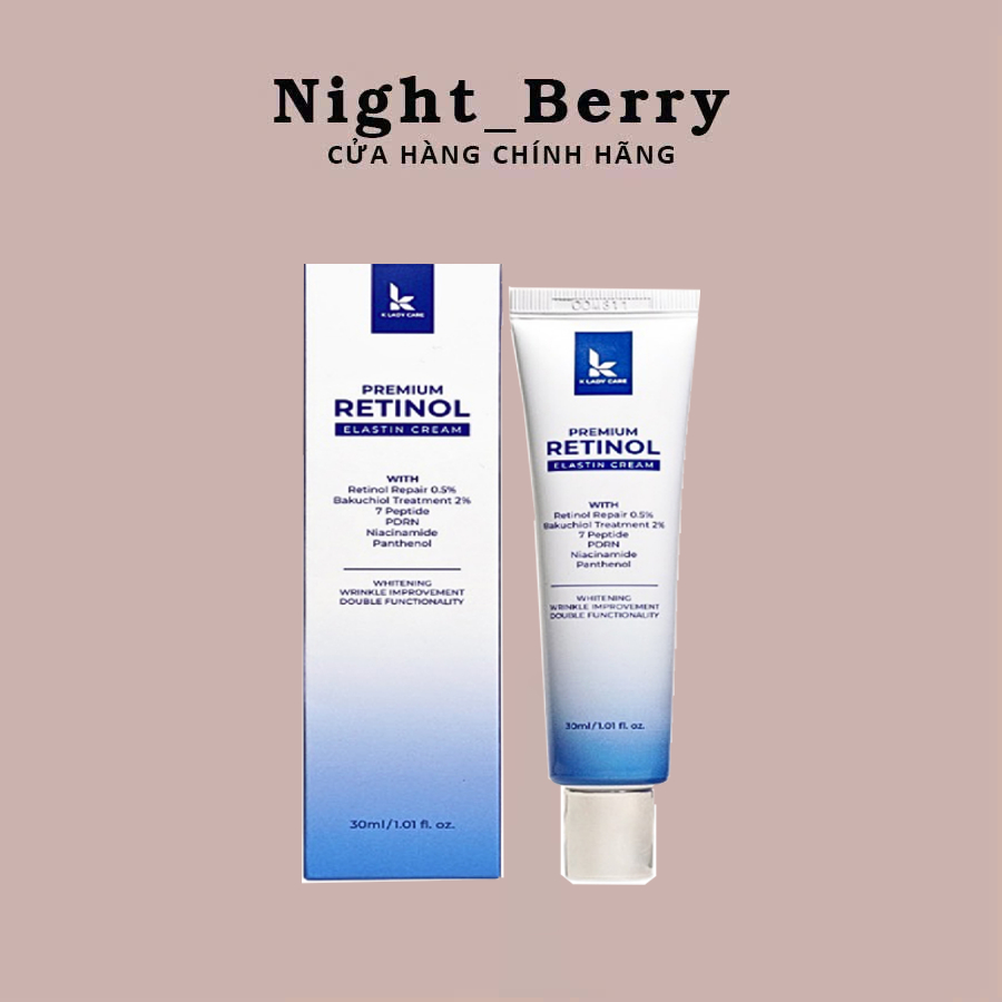 Kem Dưỡng Retinol 0.5% K Lady Care 30ml Hàn Quốc Giảm mụn, Giữ Ẩm, Kiềm Dầu Giúp Da Căng Bóng ...