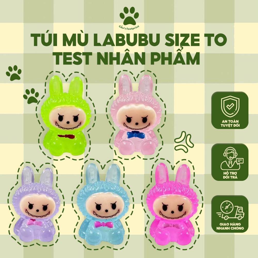 [Size to] Túi mù labubu size to blind box bất ngờ, túi mù test nhân ...