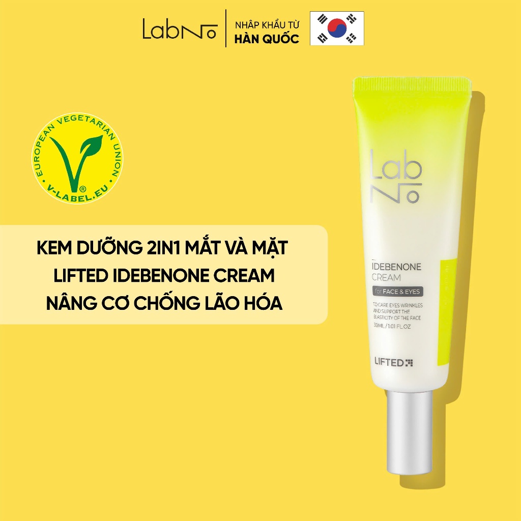 Kem dưỡng 2in1 mắt và mặt LIFTED Idebenone Cream Nâng Cơ Chống Lão Hóa ...
