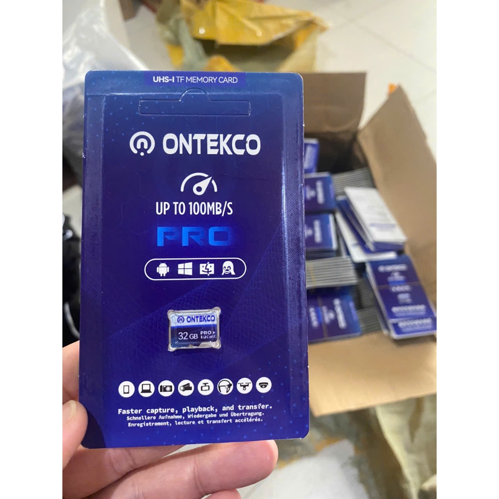 Thẻ nhớ ONTEK 32G / 64G/ 128G Chính Hãng lắp camera, máy ảnh, điện thoại | Shopee Việt Nam