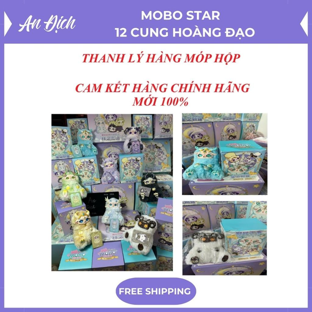 [THANH LÝ] Hộp móp hàng mới - MOBO STAR 12 Cung Hoàng Đạo, Búp bê trang ...