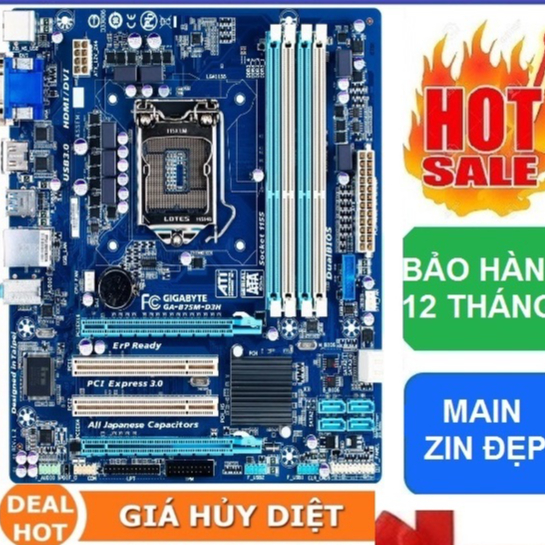 Mainboard H61 H81 B75 B85 bảo hành dài 12 tháng | Shopee Việt Nam
