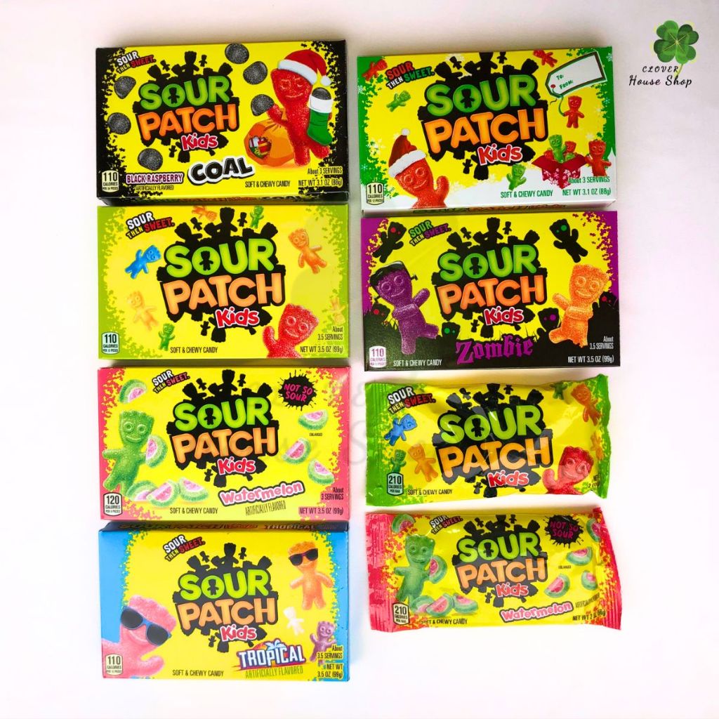 [Auth Mỹ] Kẹo dẻo trái cây cho bé Sour Patch Kids Soft & Chewy Candy ...