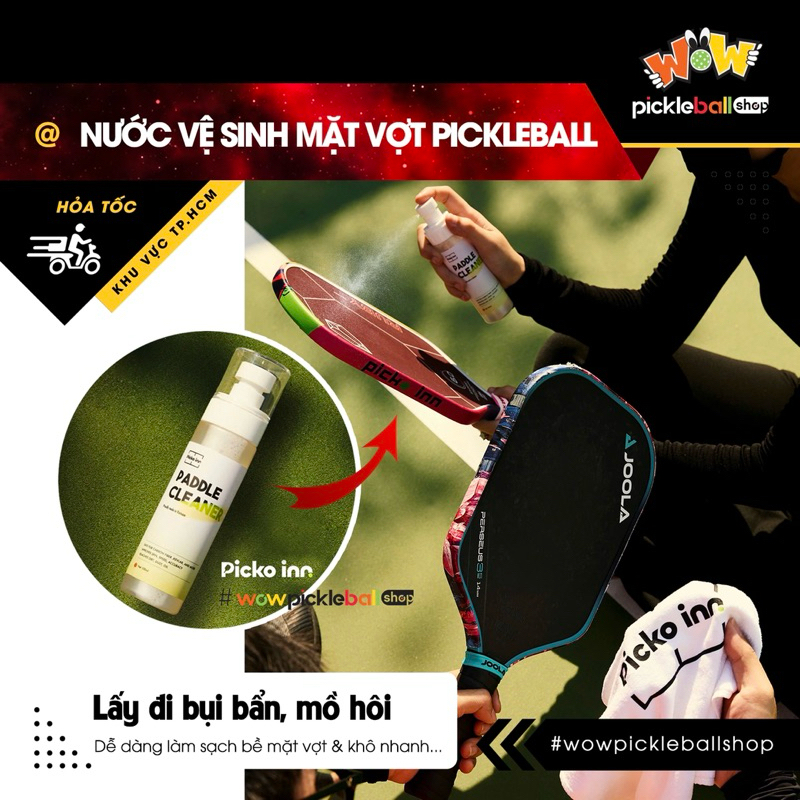 Nước rửa, vệ sinh mặt vợt Pickleball - PICKO INN | Shopee Việt Nam