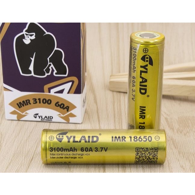 Pin 18650 Cylaid vàng 3100mah 60a | Shopee Việt Nam