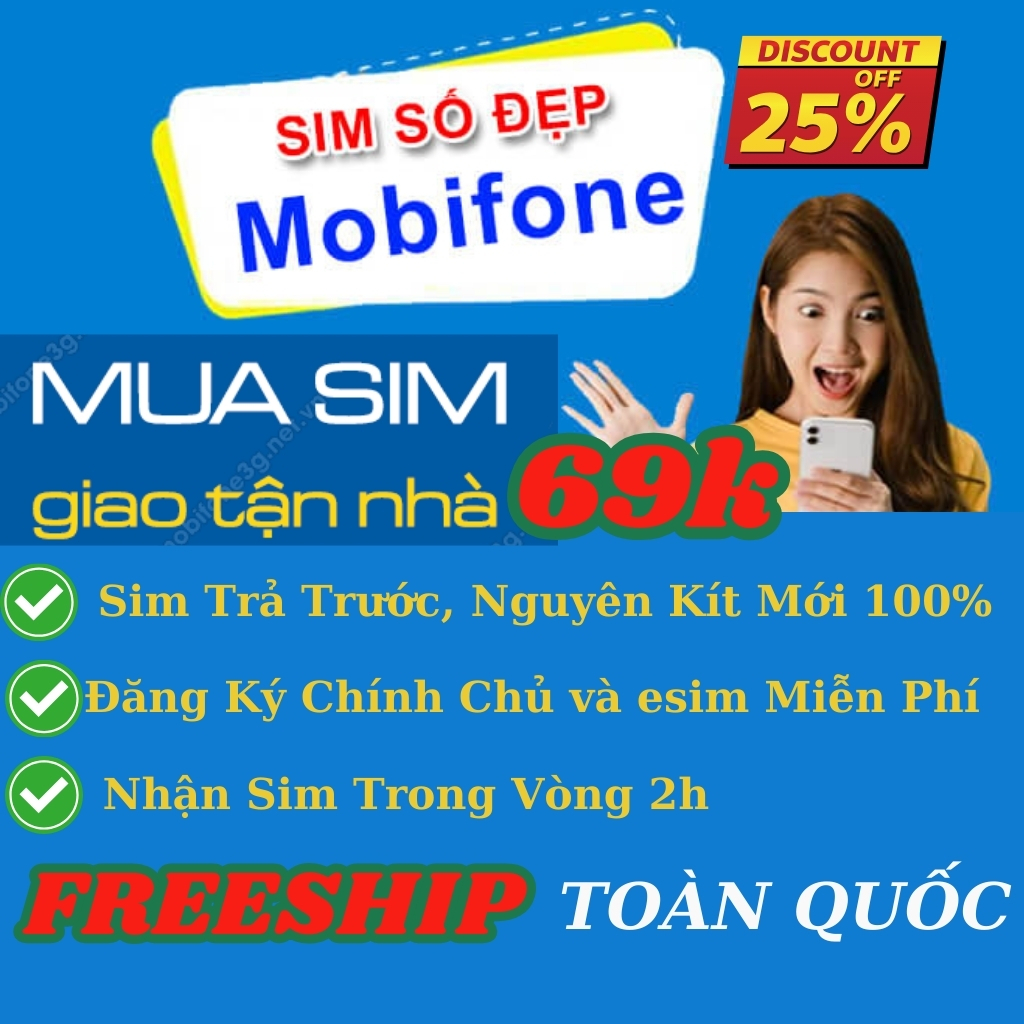 Sale Chỉ từ 69K.Sim Số Đẹp Mobifone Đầu số 0777/0778/0779/,Trả Trước Giá Rẻ Dễ Nhớ [Sim chưa ...