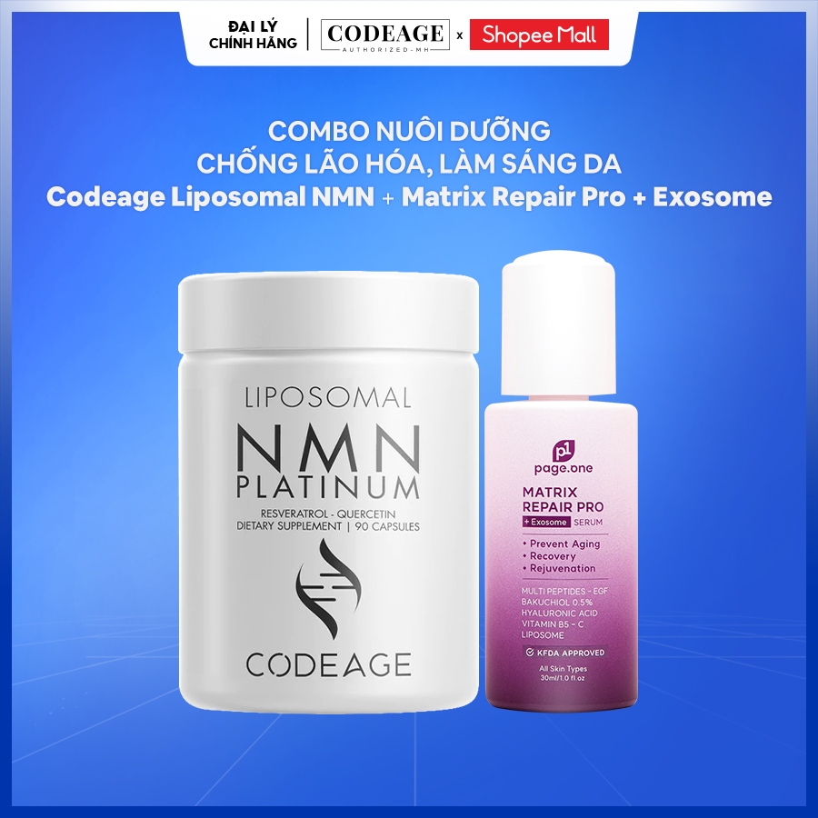 Viên uống NMN ngăn ngừa lão hóa Codeage Liposomal NMN 90 Viên kéo dài tuổi thọ và trẻ hóa làn da ...