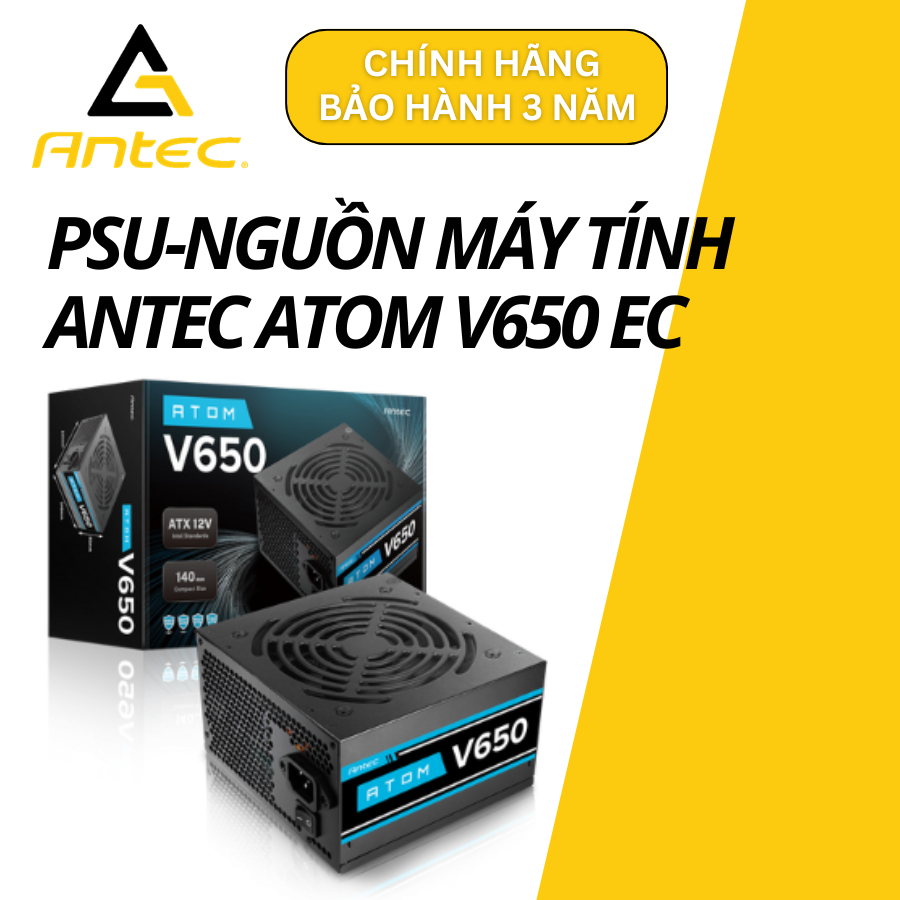 PSU-Nguồn máy tính Antec Atom V650 - 650W, V750 - 750W | HÀNG CHÍNH ...