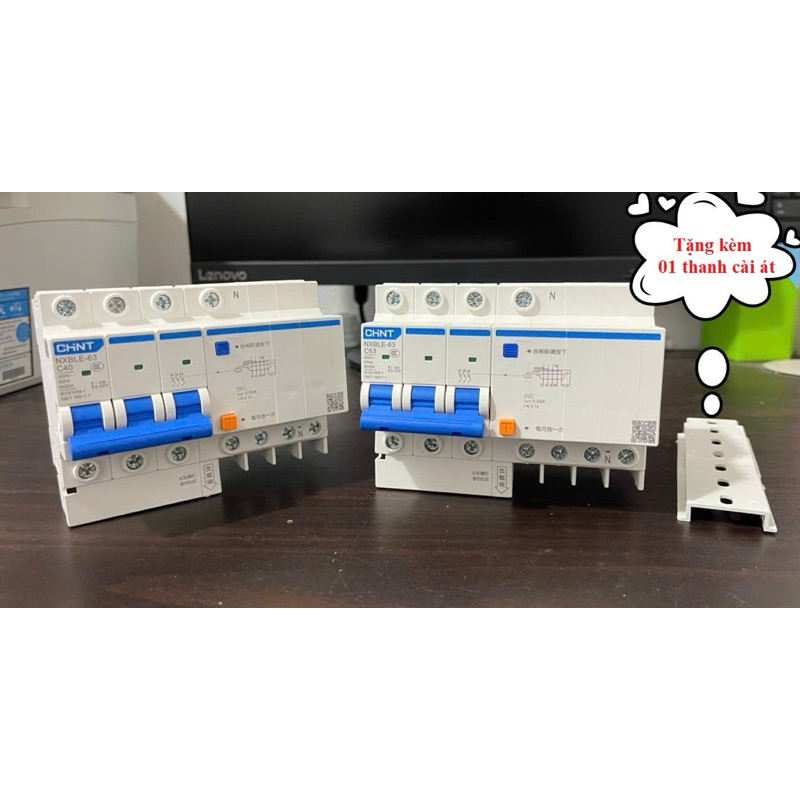 Attomat RCBO chint 3P+N 40A N 63A NXBLE-63 | Shopee Việt Nam
