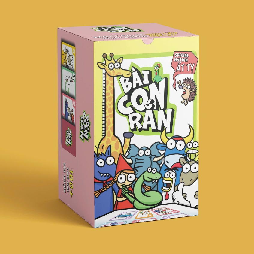 Boardgame Bài Con Rắn phiên bản sói cừu cho bạn bè và gia đình snack ...