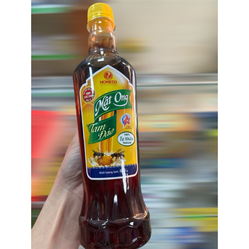 Mật ong tam đảo chai 800g đạt chuẩn GMP | Shopee Việt Nam
