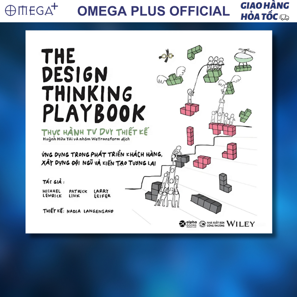 Sách The Design Thinking Playbook - Thực Hành Tư Duy Thiết Kế - Alpha Books | Shopee Việt Nam