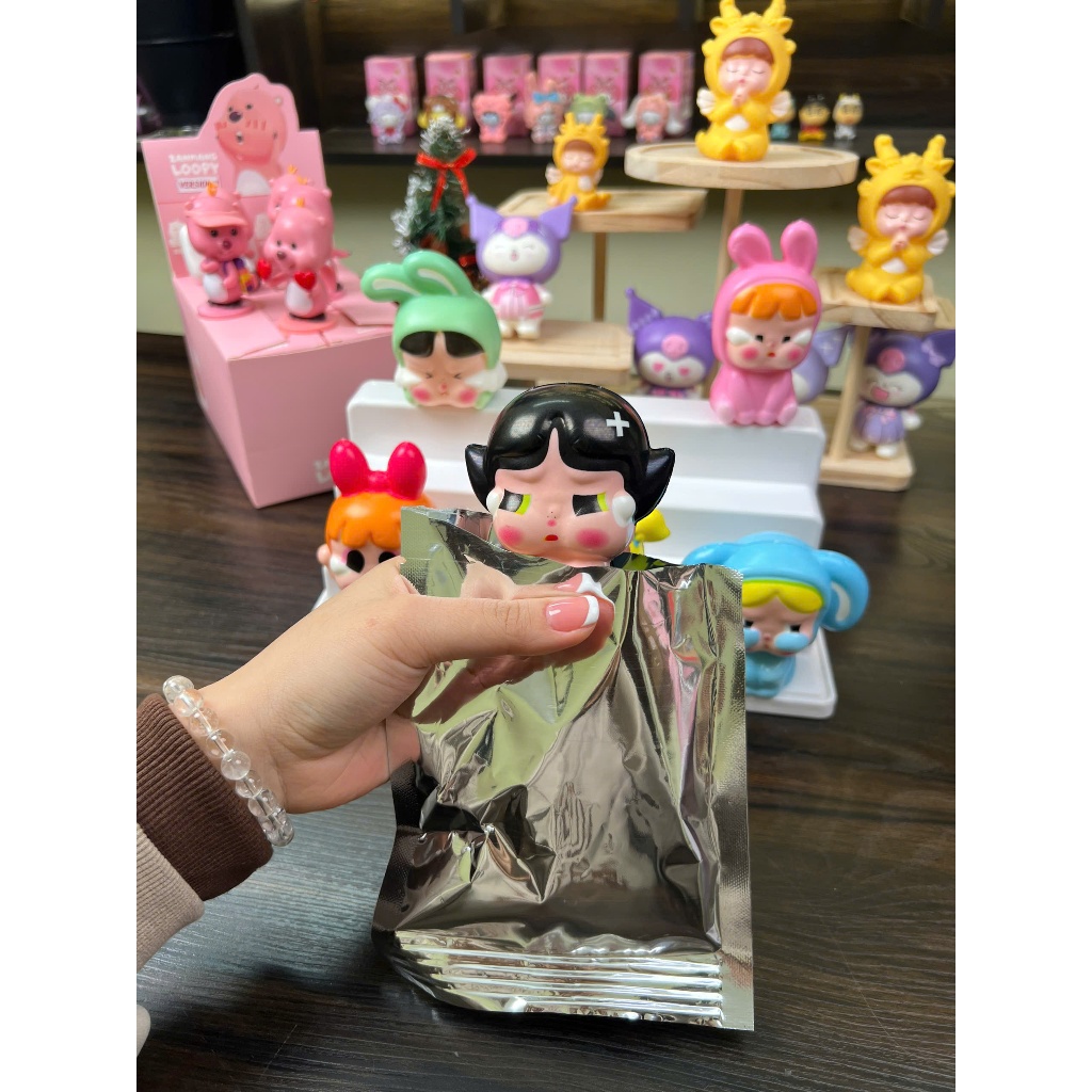 (Squishy crybaby) Blindbox set 6 túi mù squishy crybaby hit hot cute dễ ...