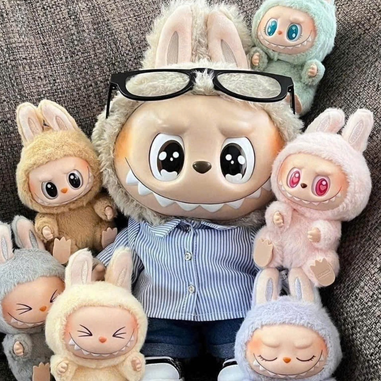 Móc Khoá Búp bê Labubu v1 Full box, Hộp Mù Blind Box Labubu v1 làm móc ...