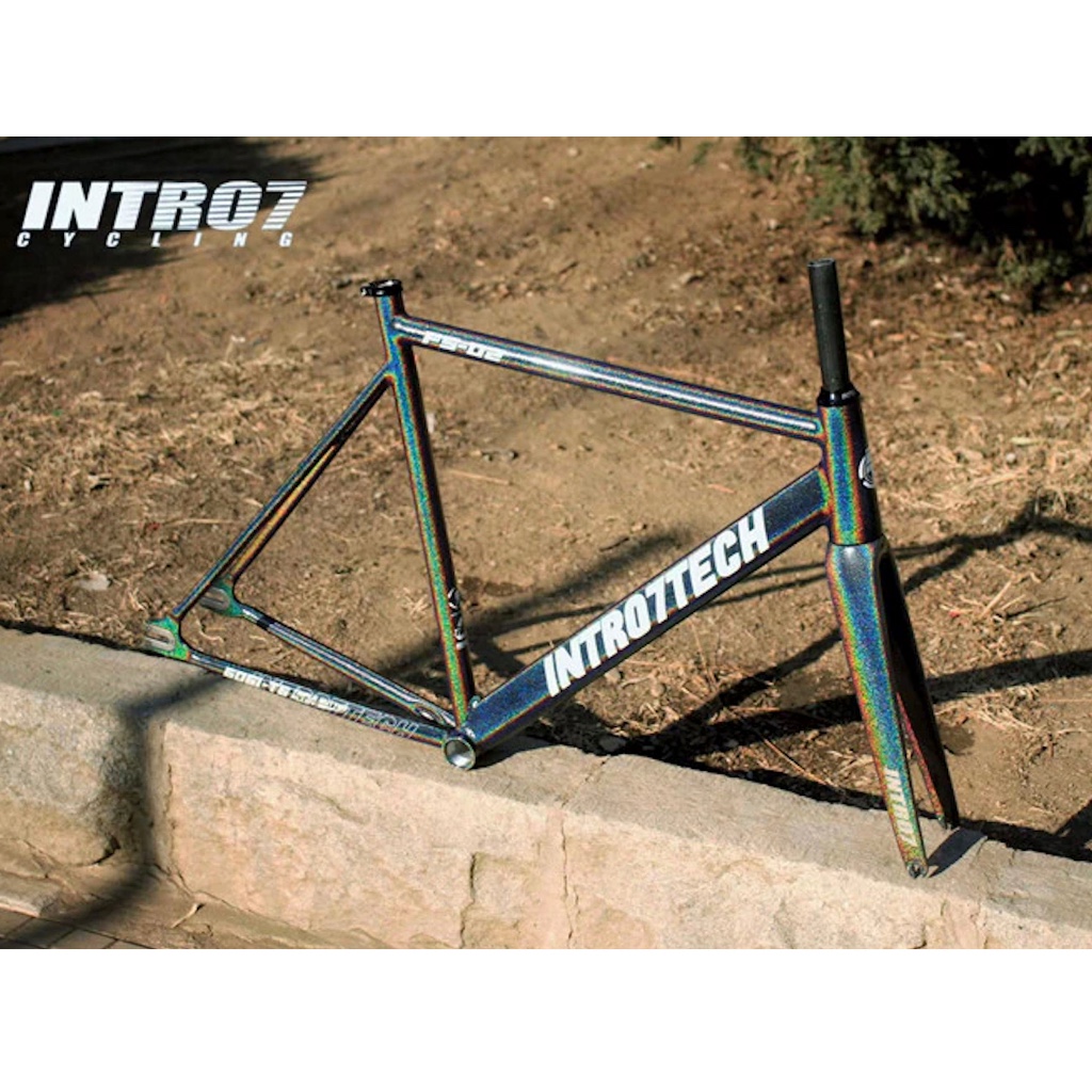 KHUNG SƯỜN XE ĐẠP FIXED GEAR 700c - INTRO7TECH F5-02 - NHÔM - PHUỘC ...
