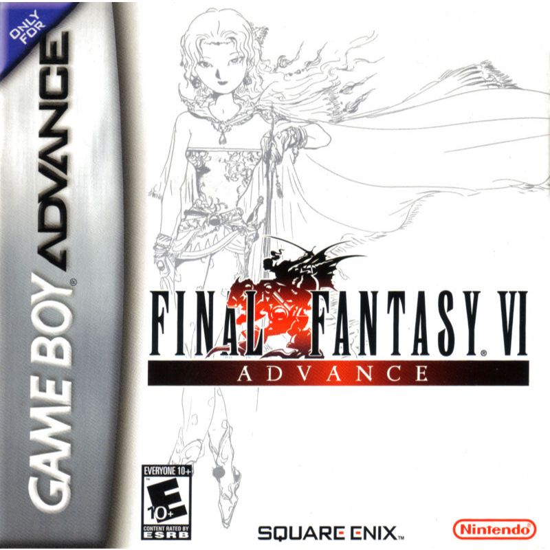 Băng Game Boy Advance Final Fantasy VI advance (2nd băng thường ...