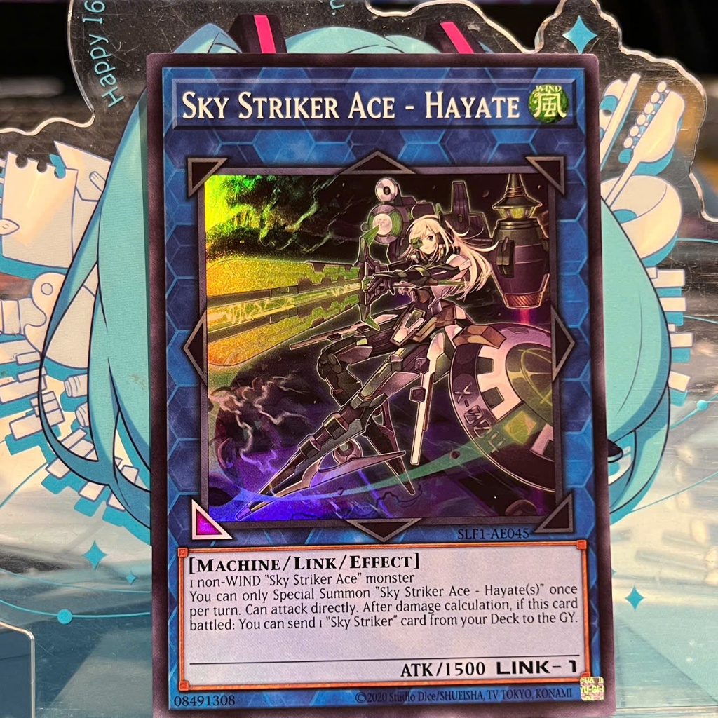 [ Bài Yugioh Chính Hãng ] SLF1-AE045 Sky Striker Ace - Hayate - Super ...