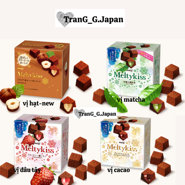 Kẹo Chocolate Meiji Melty Kiss Socola tươi ngon kịch trần Nhật Bản | Shopee Việt Nam