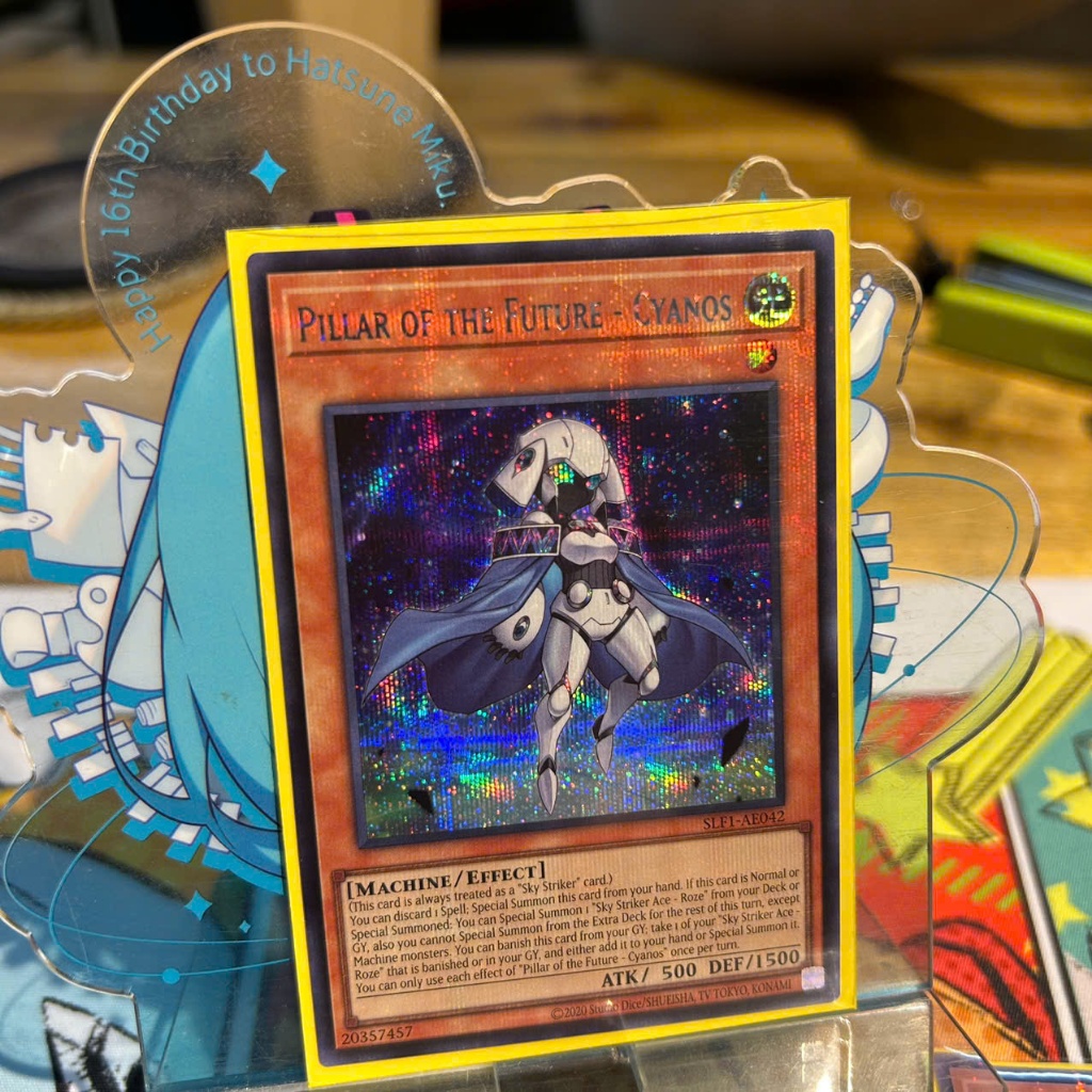 [ Bài Yugioh Chính Hãng ] SLF1-AE042 Pillar of the Future - Cyanos ...