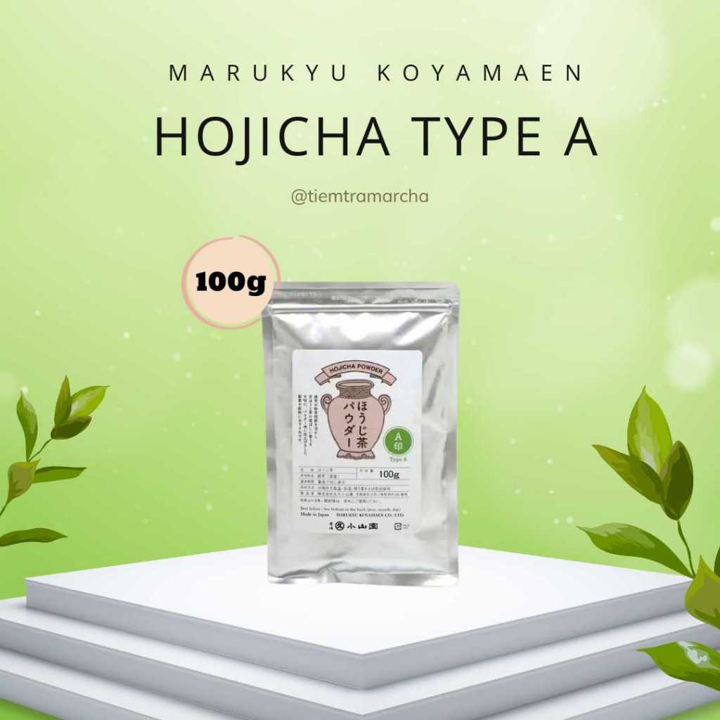 [ HÀNG CÓ SẴN ] Hojicha Powder Type A 100g túi - Marukyu Koyamaen - ( tiemtramarcha ) | Shopee ...