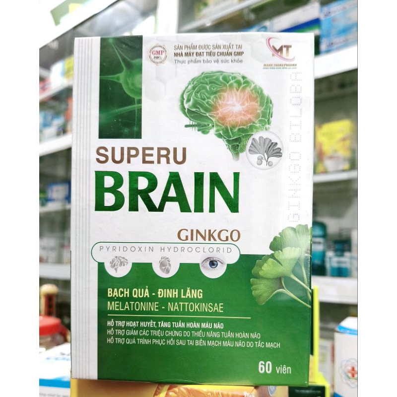 Superu BRAIN ginkgo hoạt huyết dưỡng não. | Shopee Việt Nam