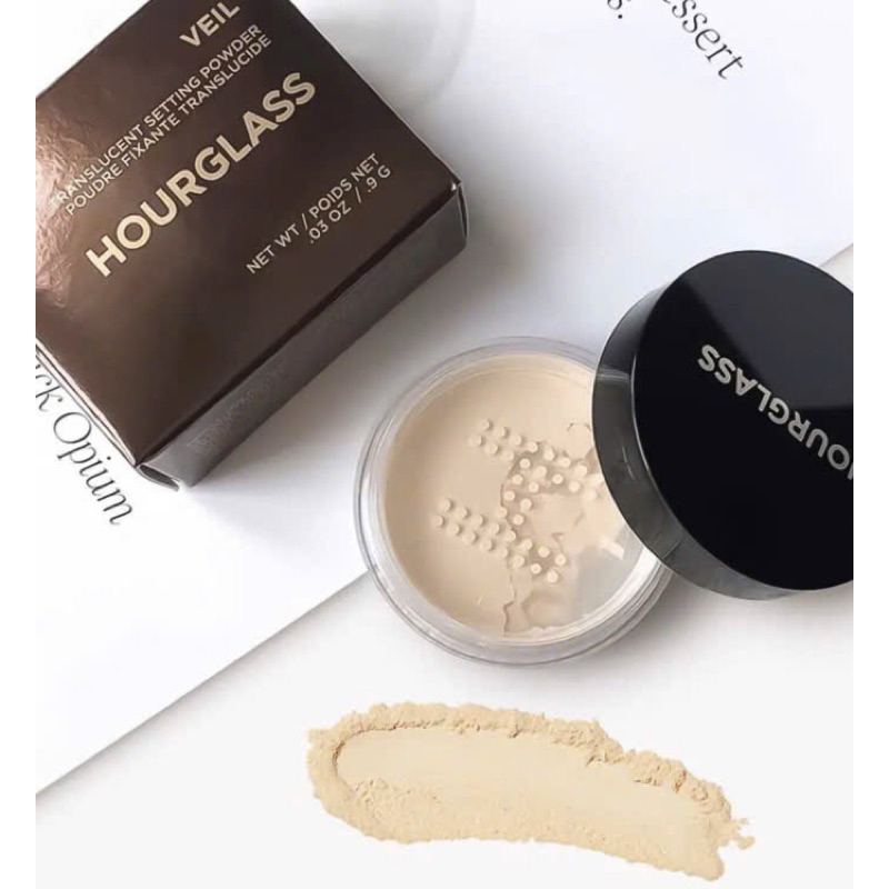 Phấn phủ bột Hourglass Veil Translucent Setting Power mini size fullbox | Shopee Việt Nam