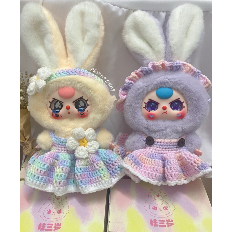 [ảnh độc quyền của shop] Set váy màu loang cho Thỏ macaron | Shopee ...