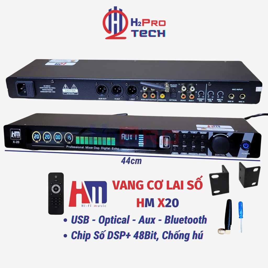 Vang Cơ Lai Số HM X20 Chip Số Dsp+ 48Bit Chất Âm Cực Mượt, Dễ Dàng Tinh ...
