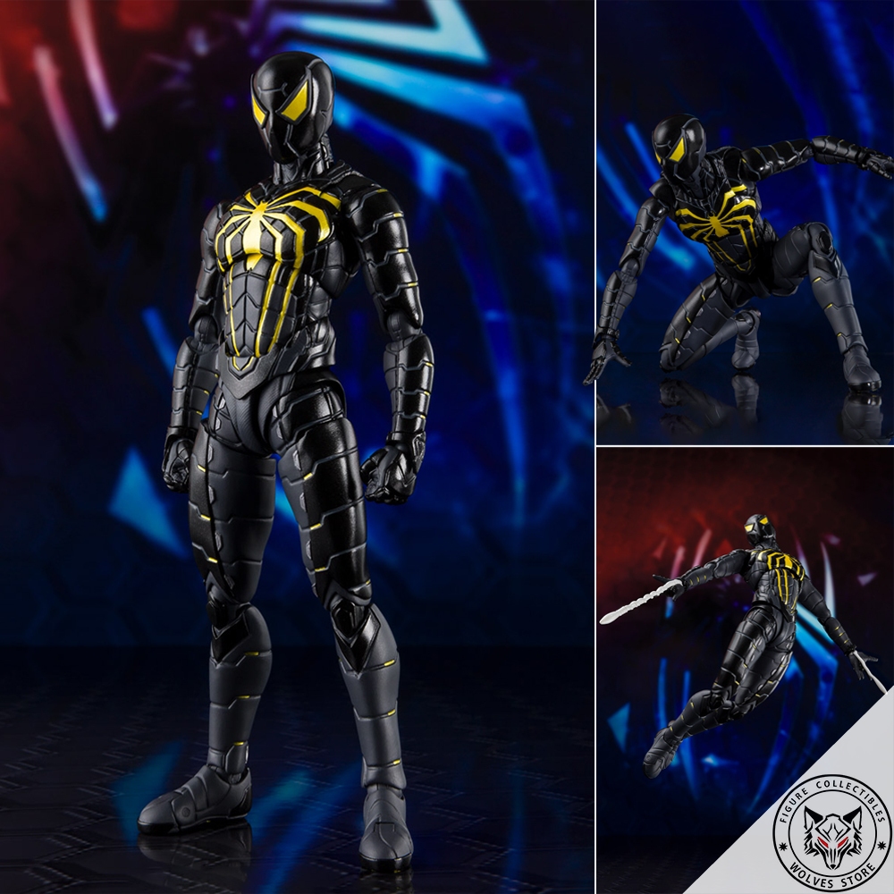 [Hàng có sẵn] Mô hình chính hãng SHF Marvel: SHF Spiderman Anti-Ock ...