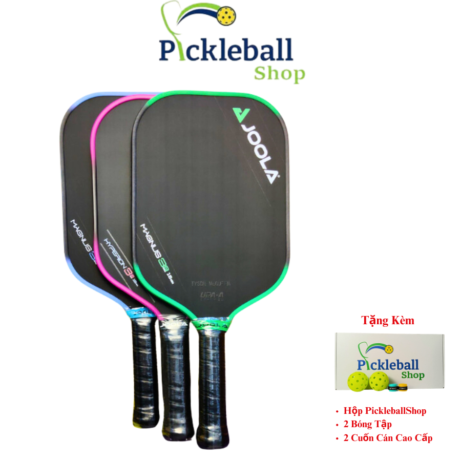 Vợt pickleball Joola 3S hàng siêu cấp thiết kế đẹp nhất 2024, mặt siêu ...