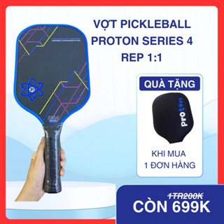 Vợt pickleball Proton series 4 mặt carbon siêu nhám đẹp bám bóng Tặng ...
