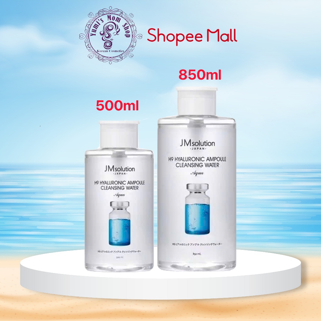 Nước Tẩy Trang JM solution Hyaluronic Acid Ampoule Cleansing Water Cấp Ẩm Cho Da 500ml-850ml ...