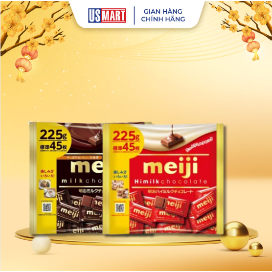 Socola Meiji 45 Viên 225g Nhật Bản Thơm Béo | Shopee Việt Nam